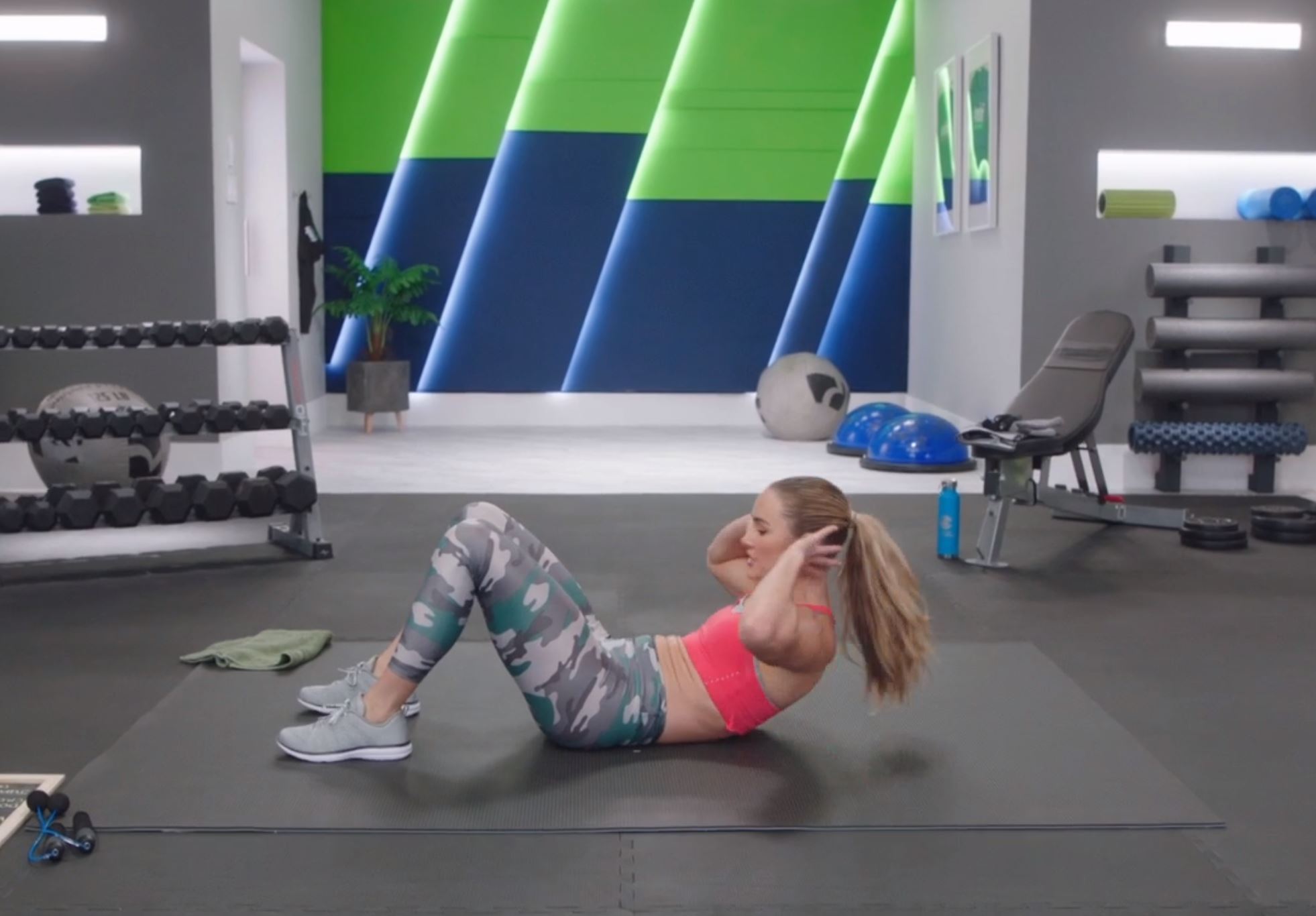 Muscle Burns Fat #MBF – Day #2 Review – Core Circuit – Kathi Reuter